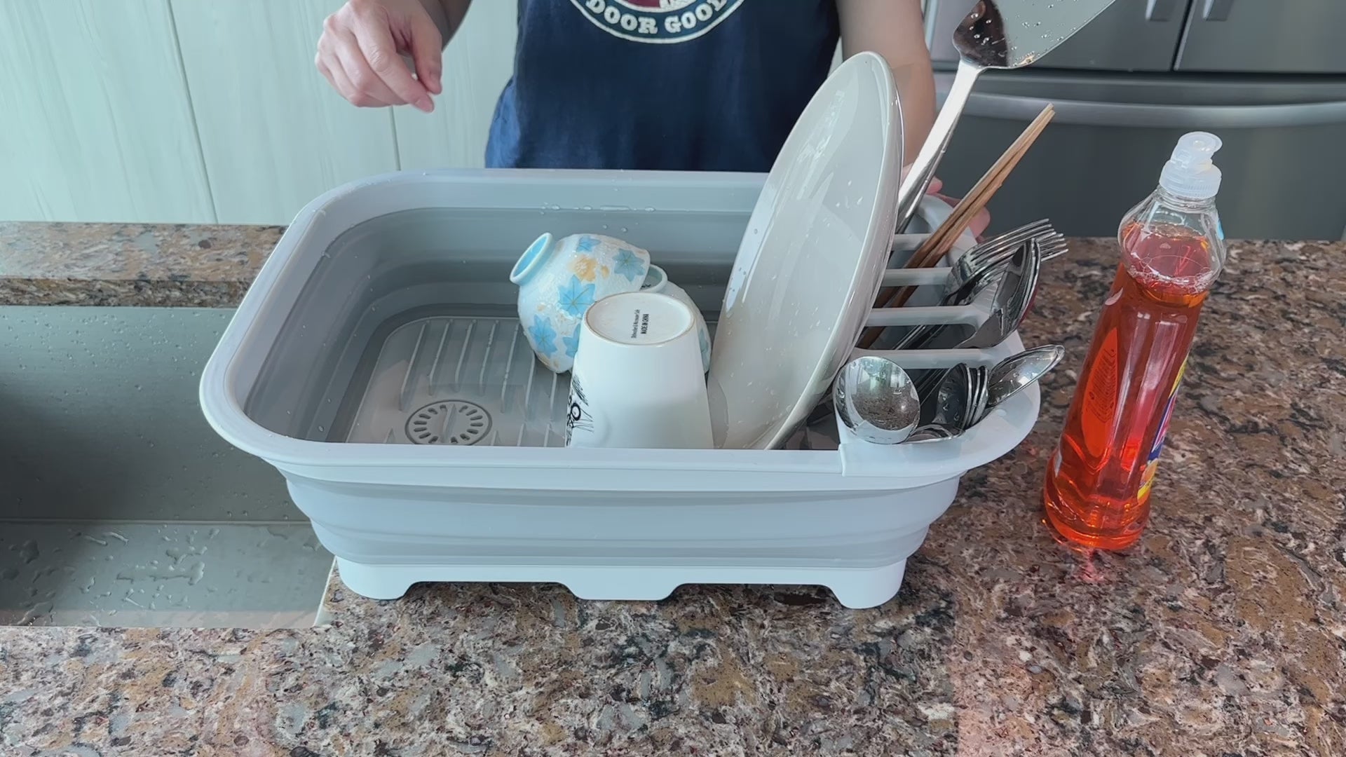 Collapsible dish drainer – SAMMART US